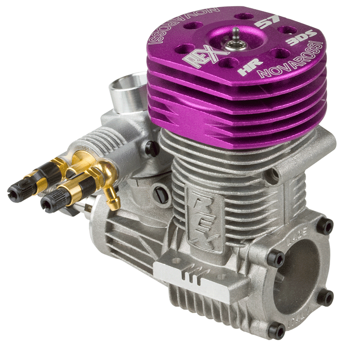 Novarossi Rex R57HR3DS .57 Helicopter Engine – PlanetHobby.com